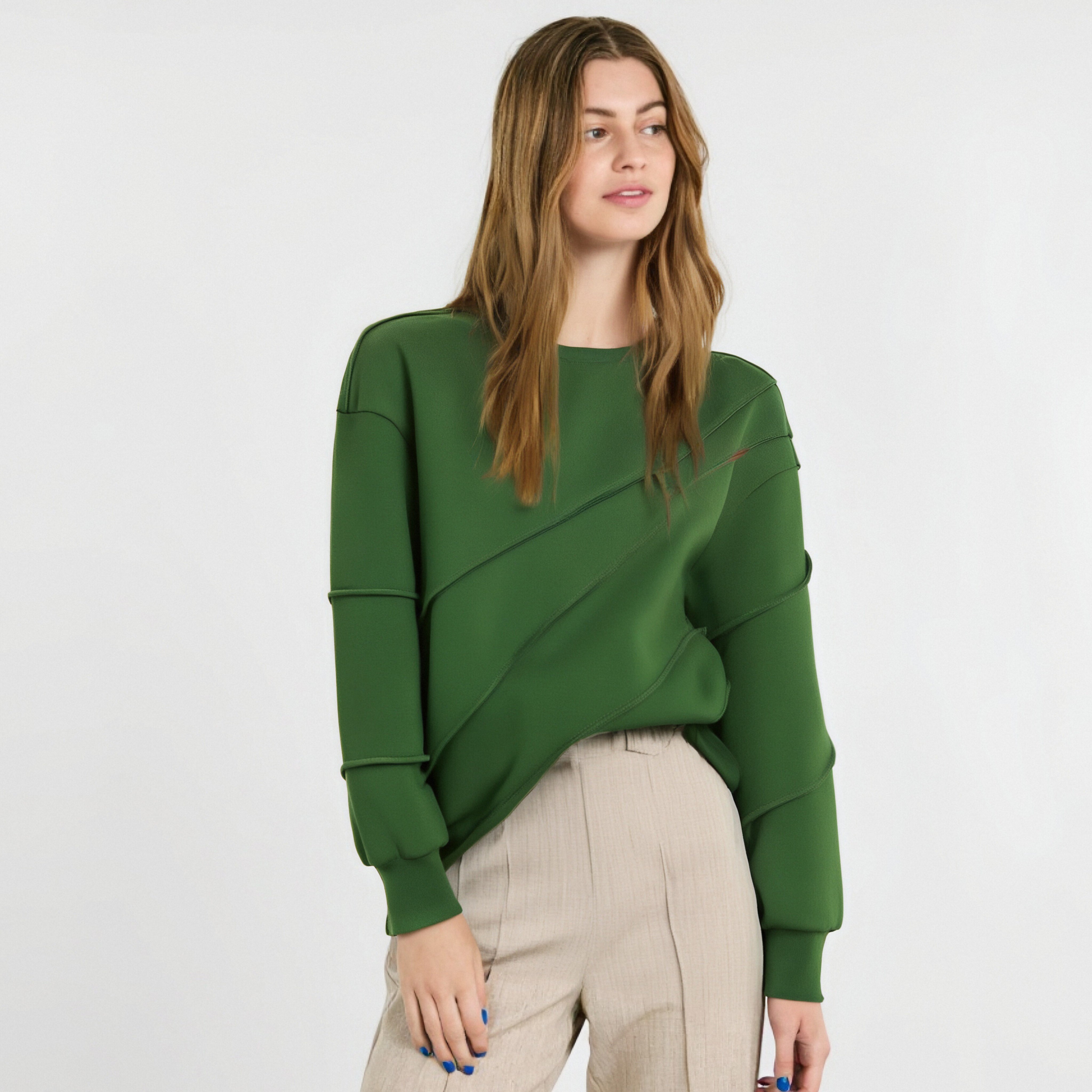 Oversized Stitch Sweater – Voyvon
